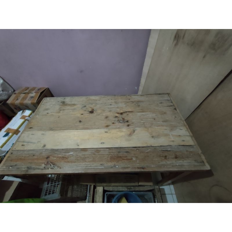 Jual Meja Kayu Jati muda | Shopee Indonesia