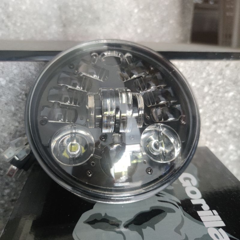 Jual lampu daymaker 5 inch 19led dot sae by gorilla | Shopee Indonesia