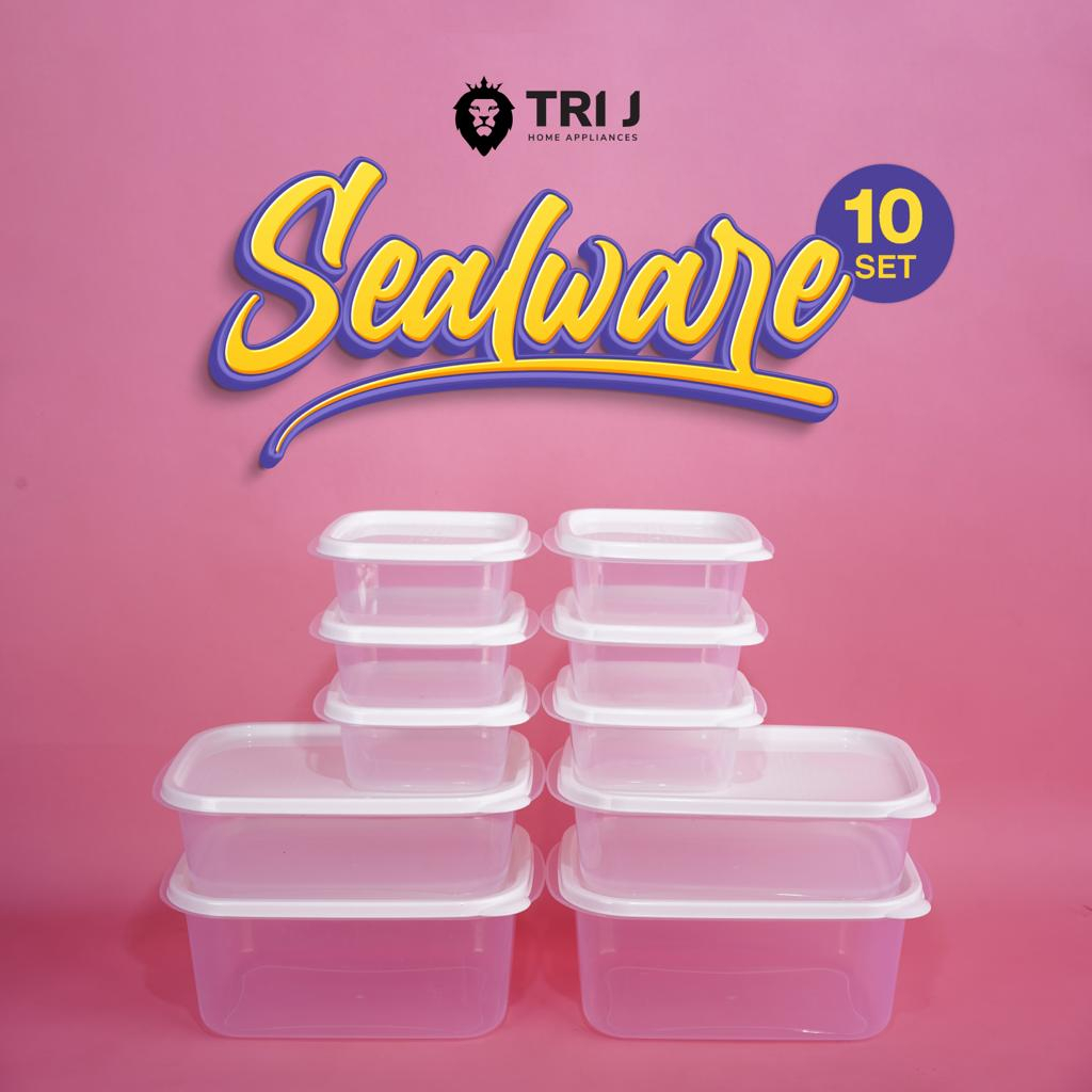 Jual TRI J - Sealware Kotak Makan Set Isi 10 (Food Container Box ...