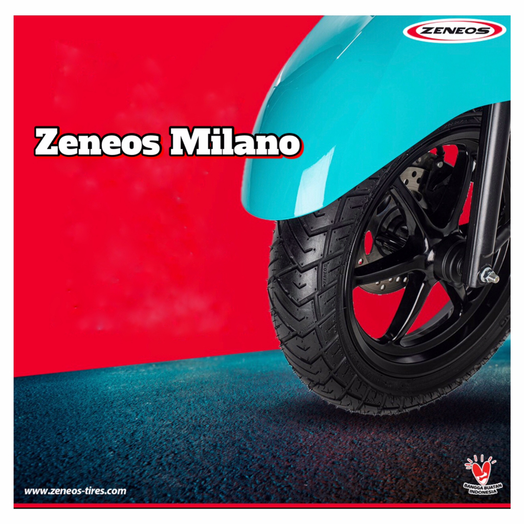 Jual Ban Yamaha Fazzio Zeneos Milano 110/70-12 ( Depan / Front ukuran ...