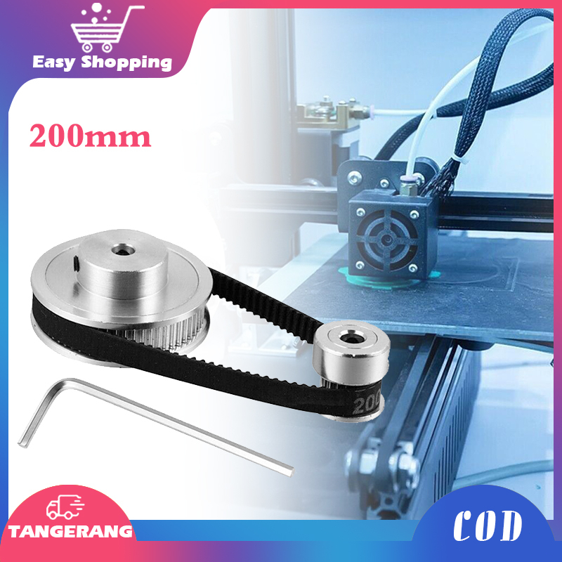 Jual Close Loop 2gt Pulley Timing Belt 200mm Timing Belt Pulley 60 Gigi