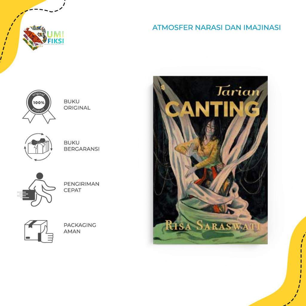 Jual Buku Novel Horor Tarian Canting - Risa Saraswati - Bukune ...
