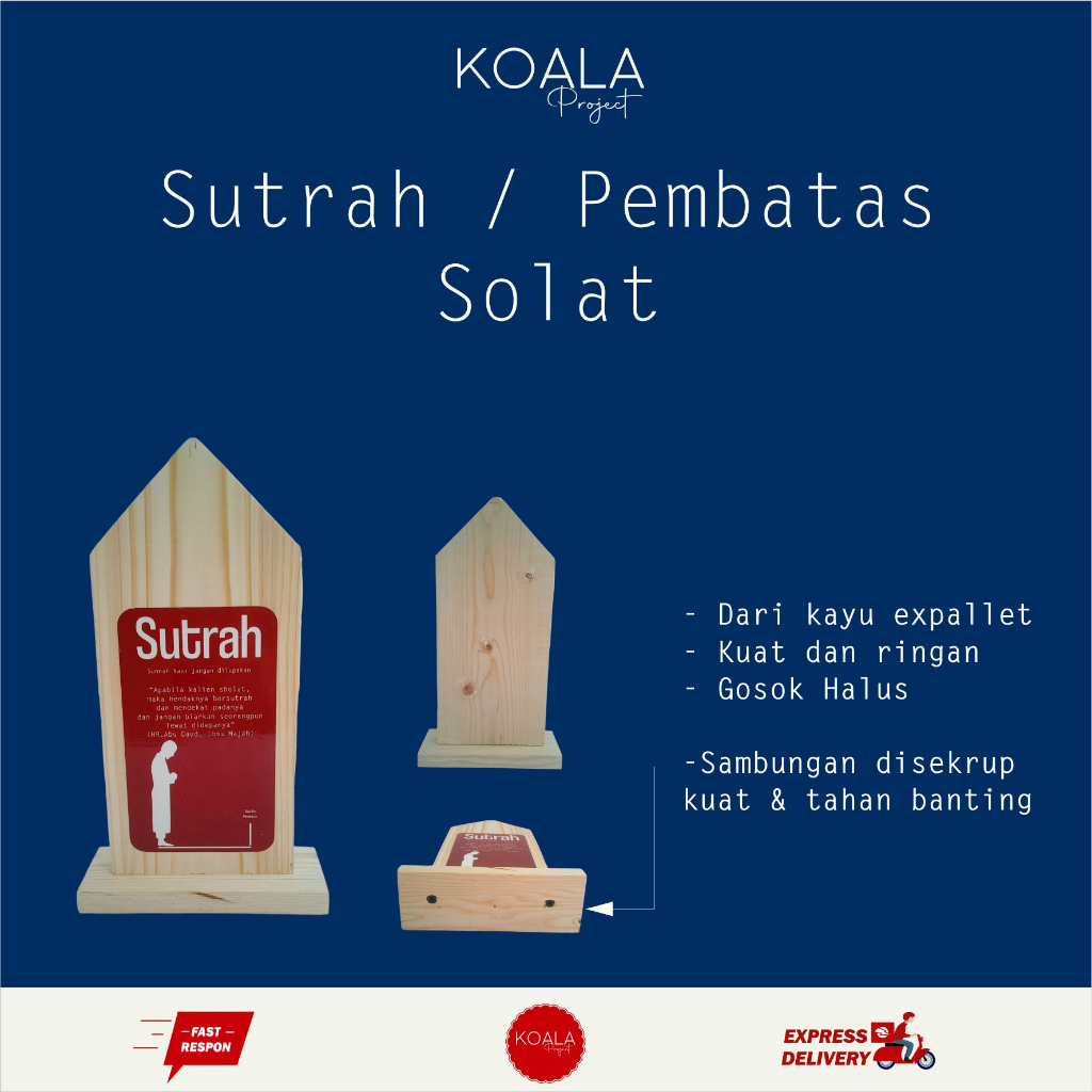 Jual SUTRAH PEMBATAS SOLAT - KOALA PROJECT | Shopee Indonesia