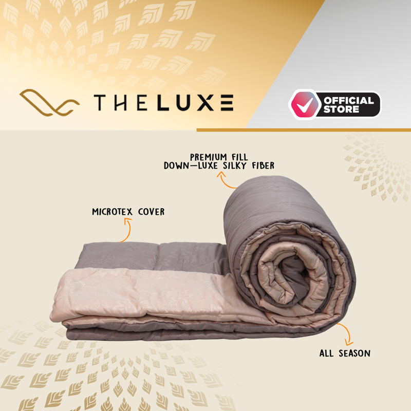 Jual Selimut Hotel Bed Cover Duvet Microfeel By The Luxe Geranium | Shopee Indonesia