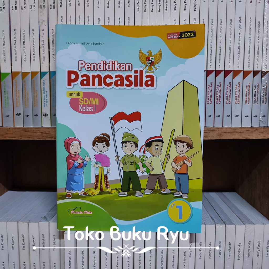 Jual Buku Pendidikan Pancasila Kelas 1 SD (Revisi) Kurikulum Merdeka Pustaka Mulia | Shopee ...