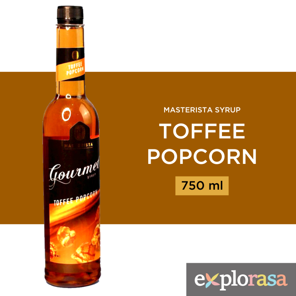 Jual Sirup/Syrup/Sirop Minuman Masterista - Toffee Popcorn Syrup ...