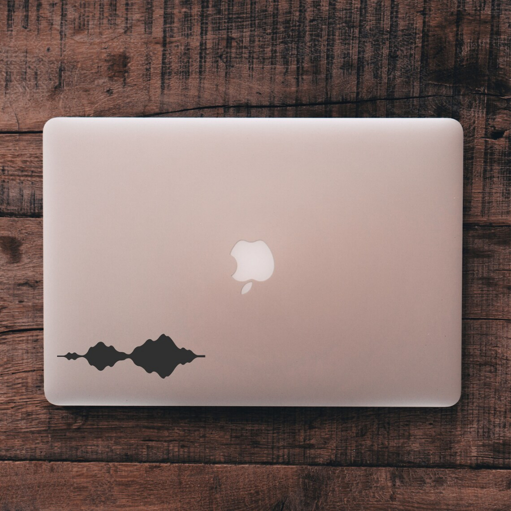 Jual Stiker Sound Wave - Audio Wave - Laptop Decal Macbook Sticker ...
