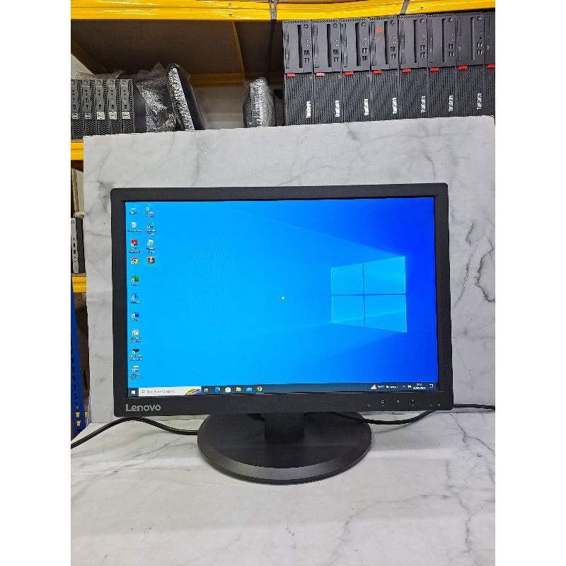Jual MONITOR LED LENOVO 20 INCH WIDE BARANG OBRAL SUPER MURAH LIKE NEW ...