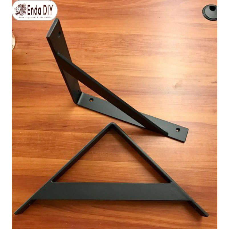 Jual Besi Siku Penyangga Ambalan Rak Meja Tempel Dinding | Shopee Indonesia