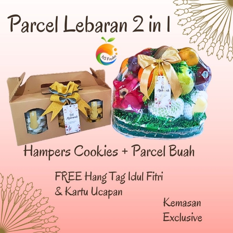 Jual Parcel Buah Segar Mix Madu Snack Coklat Susu Bisa Request Sesuai ...