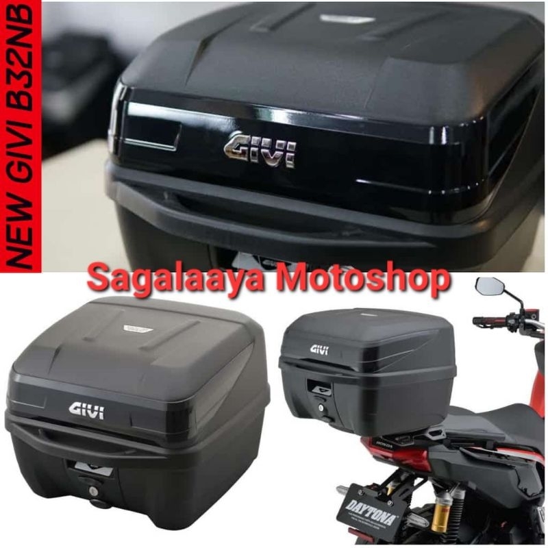 Jual Box motor Givi B32NB B32 N Black series Hitam B32N bold | Shopee Indonesia