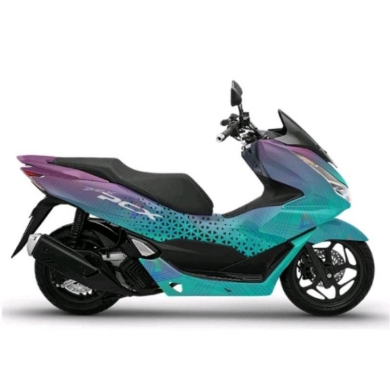 Jual Sticker Decal Pcx 150/160 Full Blok, Decal Pcx 150/160 Full Body ...