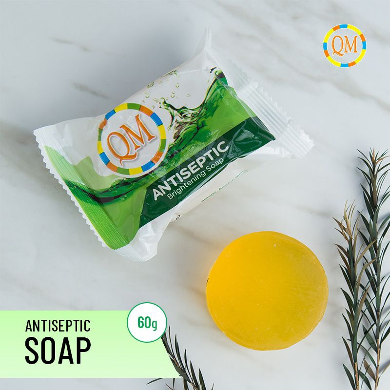 Jual QM Antiseptic Brightening Soap/ Sabun QM Antiseptic Brightening ...