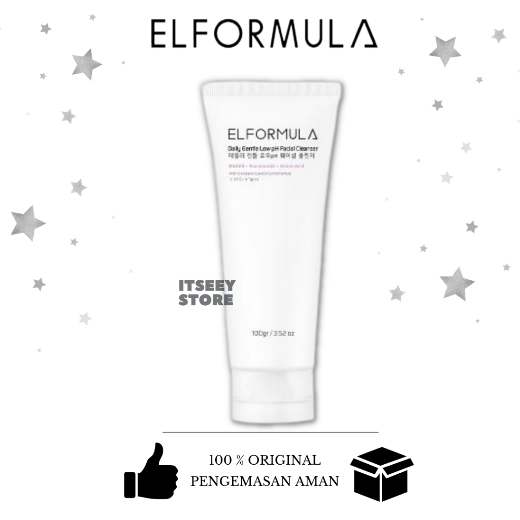Jual Elformula Daily Gentle Low pH Facial Cleanser Sabun Cuci Muka ...