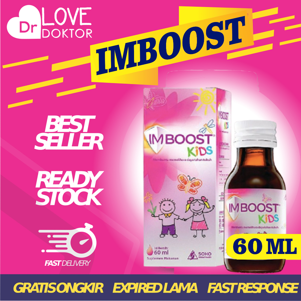 Jual IMBOOST KIDS SYRUP 60ML IMMUNE BOOSTER SIRUP ANAK IMUN DAYA TAHAN ...