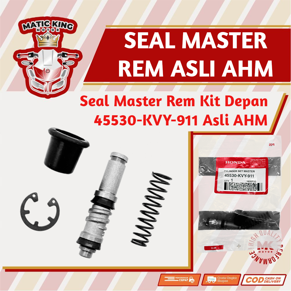 Jual Seal Master rem kit depan Beat Vario Scoopy Revo Absolute Blade ...