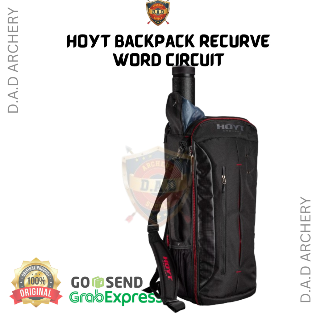 Jual HOYT BACKPACK RECURVE WORD CIRCUIT 2020 / TAS BUSUR | Shopee Indonesia