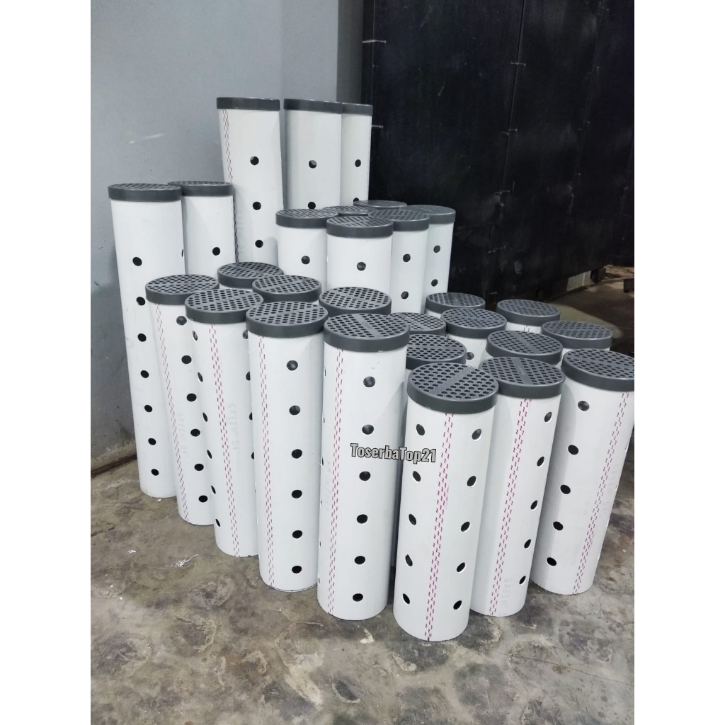 Jual Pipa PVC Biopori Tutup Resapan air Tanah 40 cm Diameter 4inch ...
