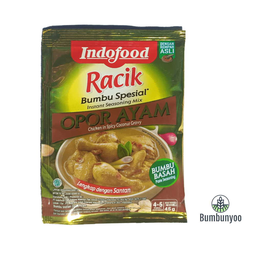 Jual Indofood Bumbu Instan Opor Ayam | 45 Gram | Bumbu Masak Instan ...