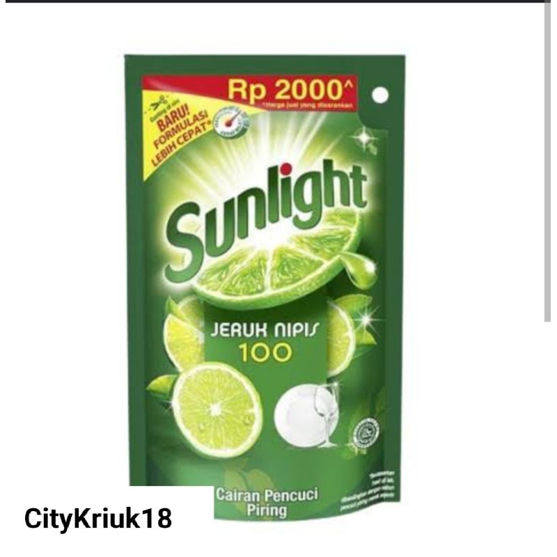 Jual Sunlight Liquid Lime Pch 90Ml | Shopee Indonesia