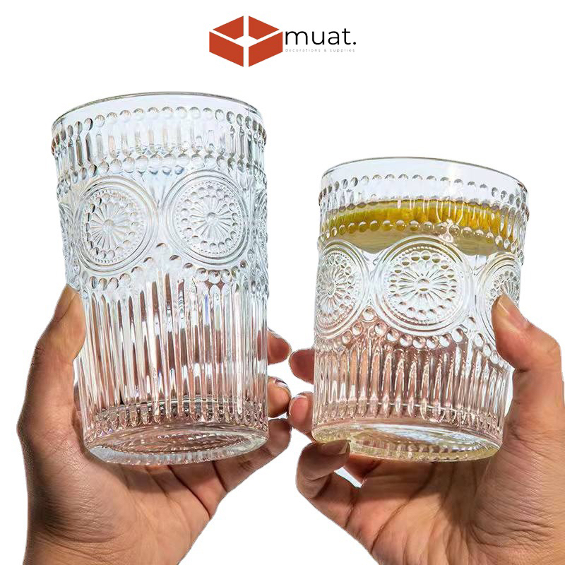 Jual MUAT IDN - Gelas vintage / gelas hias / gelas minum / gelas unik ...