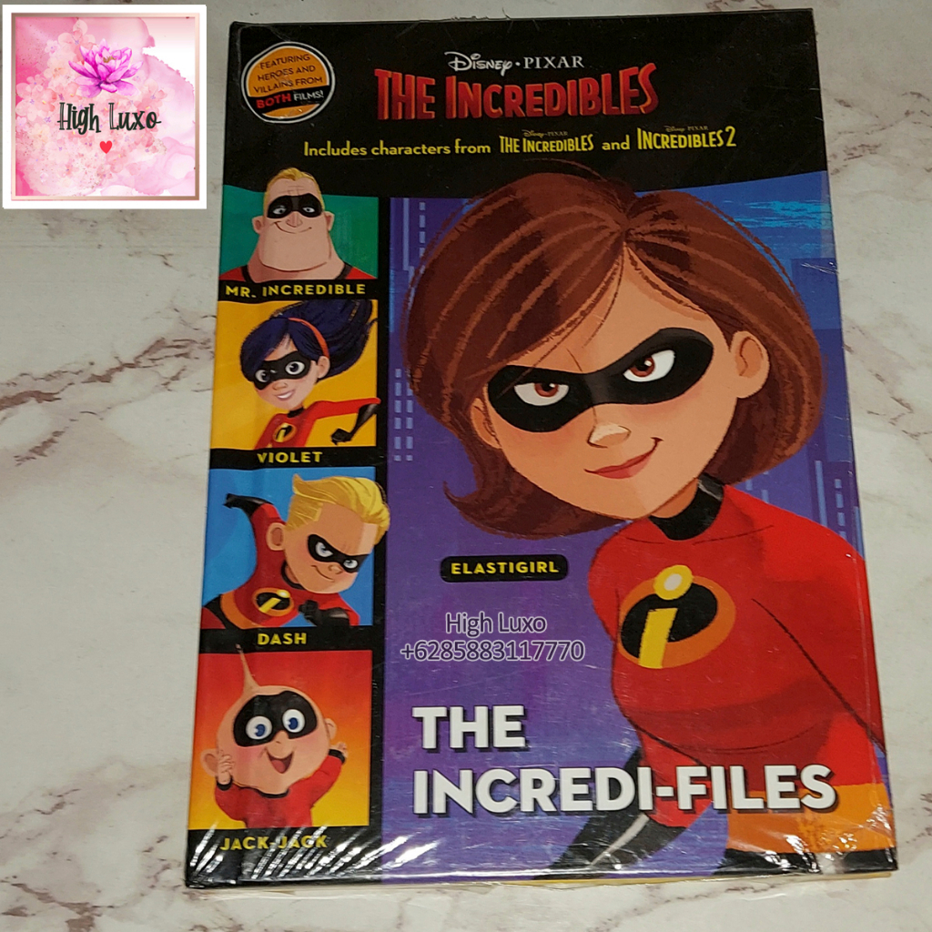Jual Buku Disney Pixar The Incredibles The Incredi-Files ENGLISH Book ...