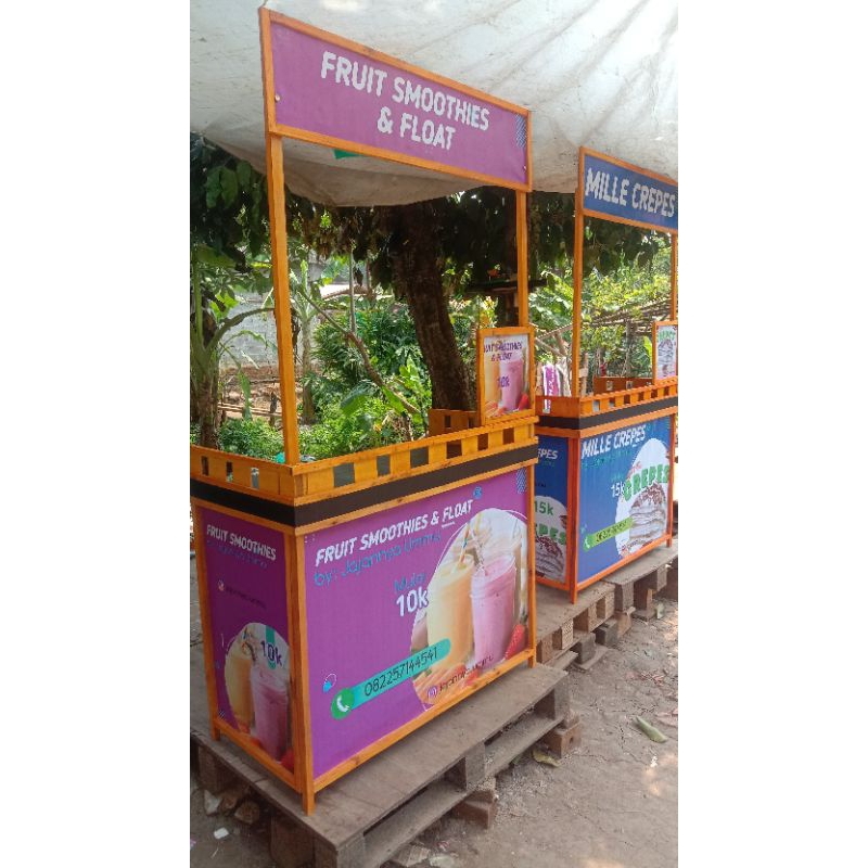 Jual BOOTH PORTABLE BAHAN KAYU JATI DAN POLYWOOD IMPORT TEBAL 12 MM ...