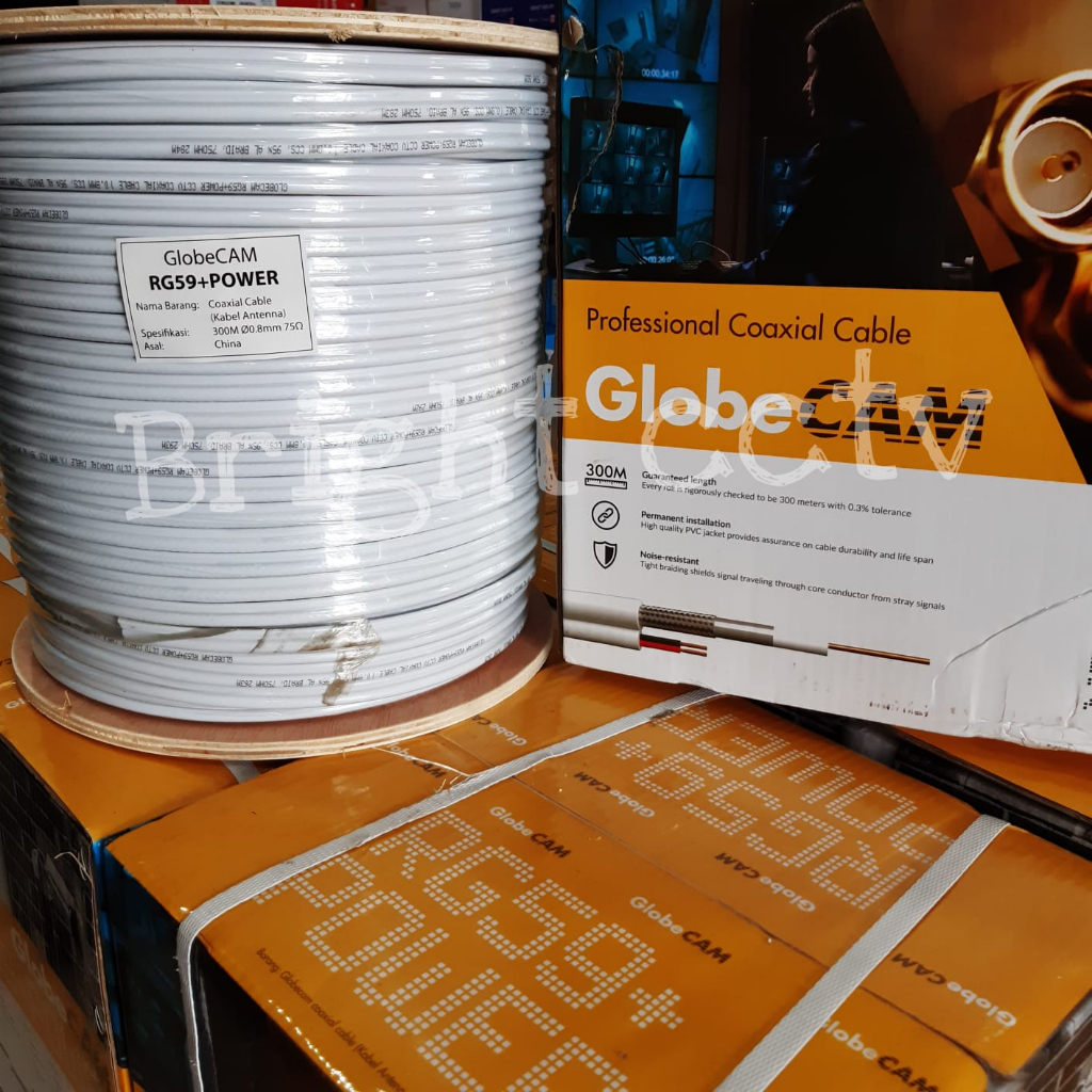 Jual Kabel RG59+Power 300M | Shopee Indonesia