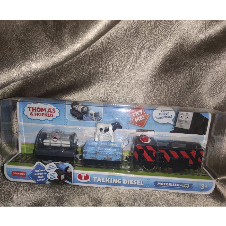 Jual Thomas and friends Talking diesel motorized Fisher price | Shopee ...