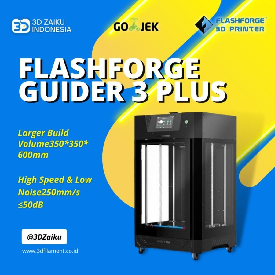 Jual Flashforge Guider 3 Plus Huge 3D Printer High Speed CoreXY 320 Degree | Shopee Indonesia