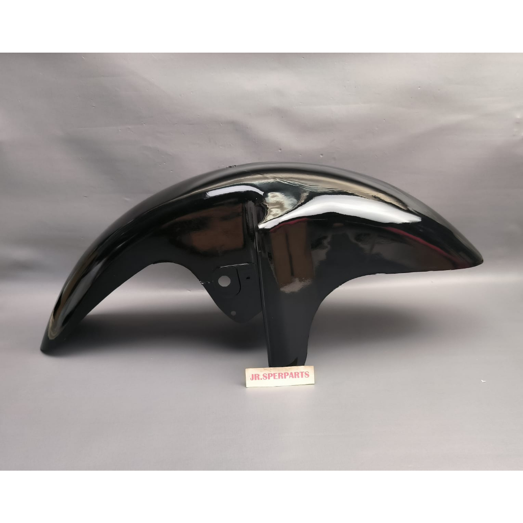Jual Spakbor slebor depan ninja RR ABS HITAM bahan tebal spakbor depan ...