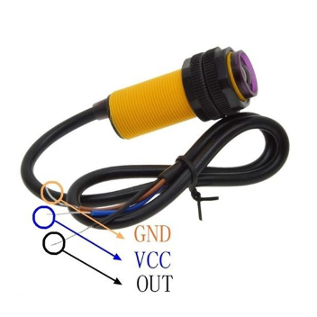 Jual E18-D80NK SENSOR JARAK ADJUSTABLE INFRARED SENSOR SWITCH E18-D80NK ...