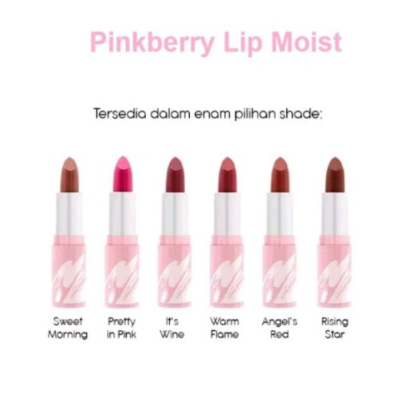 Jual PINKBERRY LIP MOIST 3,7g | Shopee Indonesia