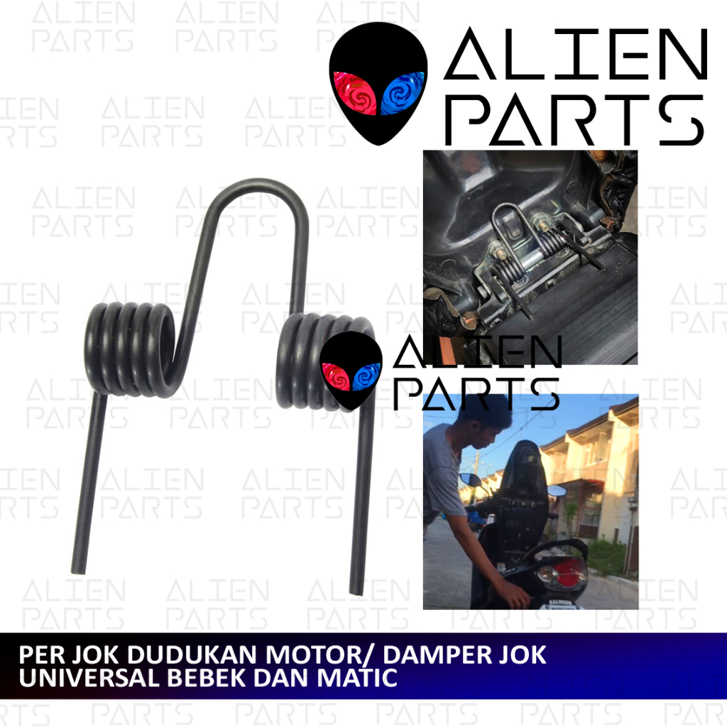Jual (BISA COD) PER JOK MOTOR DUDUKAN PER JOK KAWAT SPRING PER JOG ...