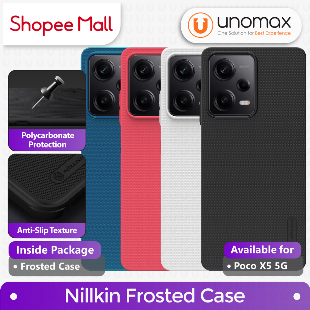 Jual Hard Case Xiaomi Poco X5 5G Nillkin Frosted Casing | Shopee Indonesia