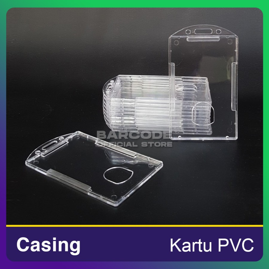 Jual Casing Acrylic Kartu ID Card PVC Transparan Bening Mika Acrilic ...