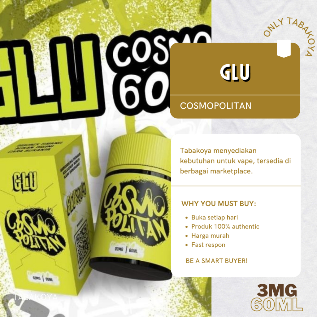 Jual GLU V1 TASTE BUDS COSMOPOLITAN SOURSOUP LIQUID 60ML BY FATHIBA ...