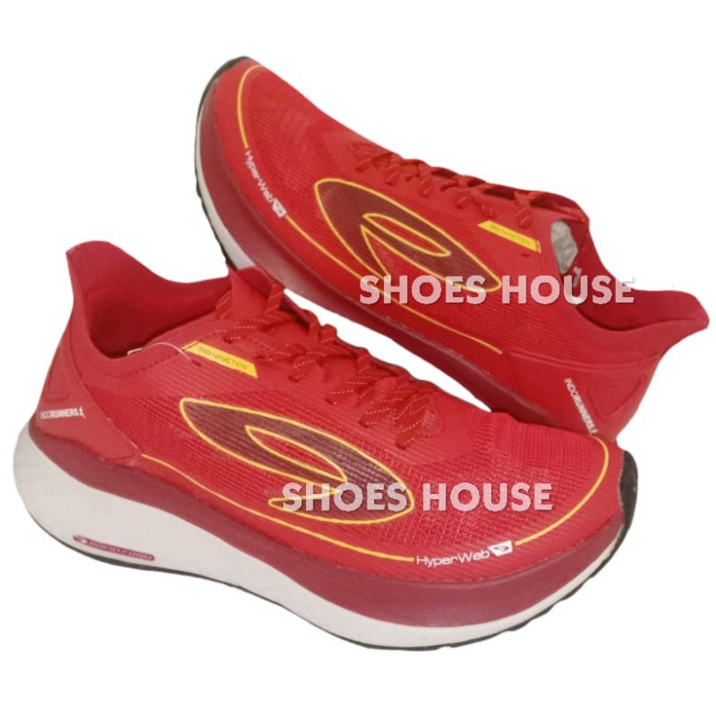 Jual Sepatu Running 910 Nineten Kenzo X Runners Original (Merah/Kuning ...