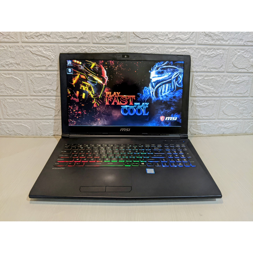 Jual MSI GP62M 7REX Core i7 Gen 7 Nvidia GeForce GTX 1050 Ti 4GB RAM 8GB Laptop Gaming Second ...