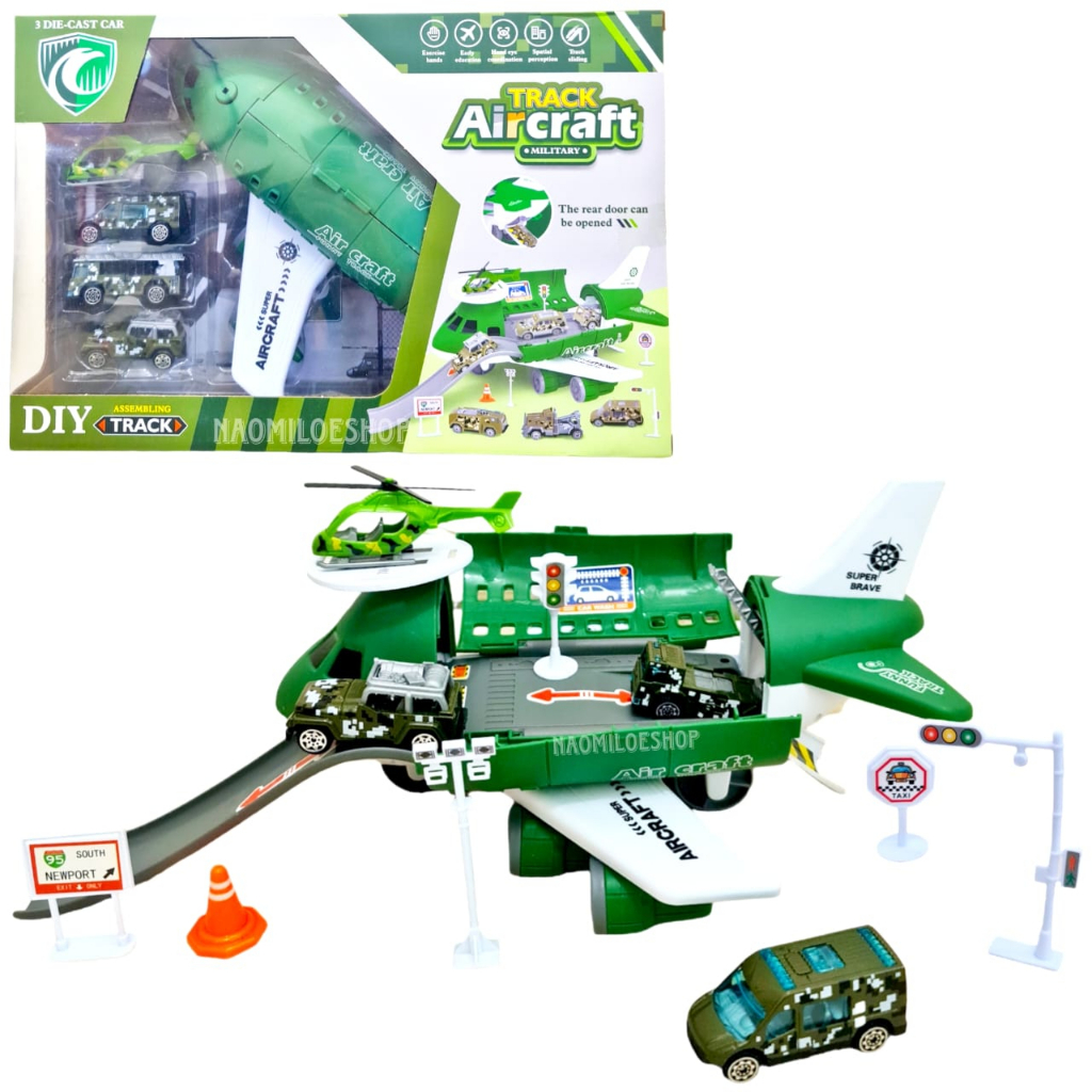 Jual TRACK AIRCRAFT ARMY N POLICE Mainan Anak TRACK AIRCRAFT ...