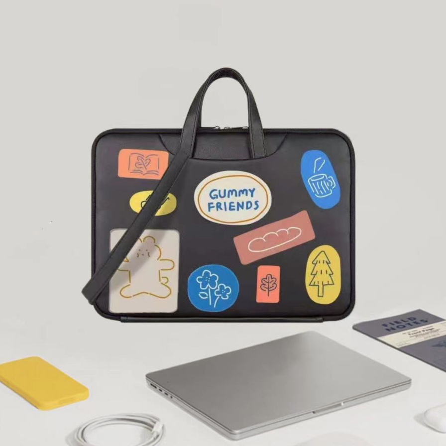 Jual Tas Laptop Hitam Fashion 13.3 Inci 14 Inci 15 Inci 15.6 Inci Tahan ...