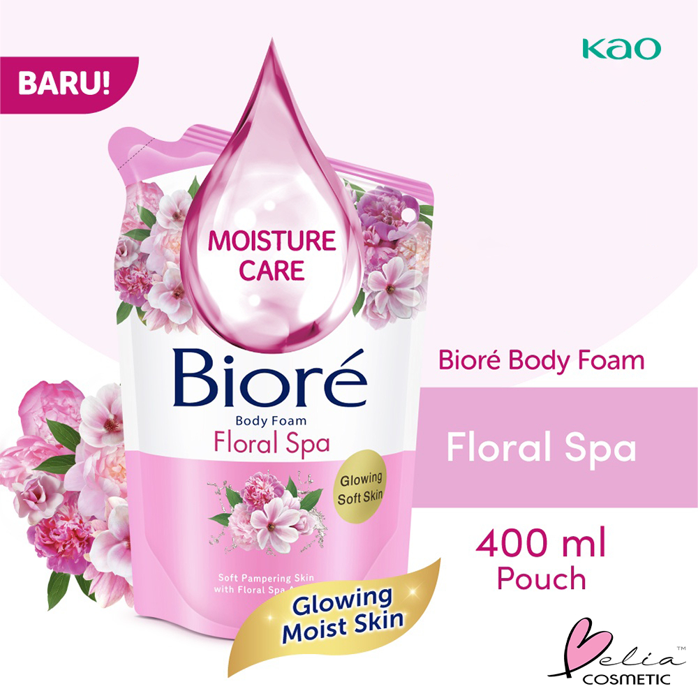 Jual BELIA BIORE Body Foam 400ml | Refill Sachet | Moisture Care | Guard Antibacterial | Sabun ...