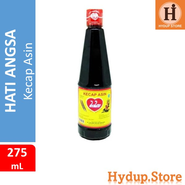 Jual Kecap Asin Cap Hati Angsa Kemasan Botol 275 mL | Shopee Indonesia