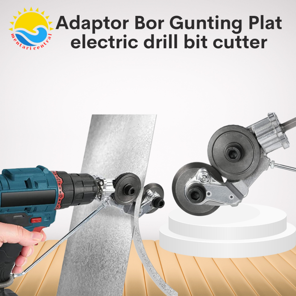 Jual Adapter Mesin Bor Pemotong Plat Seng Tipis / Adaptor Bor Gunting Plat Tipis / Converter Bor ...