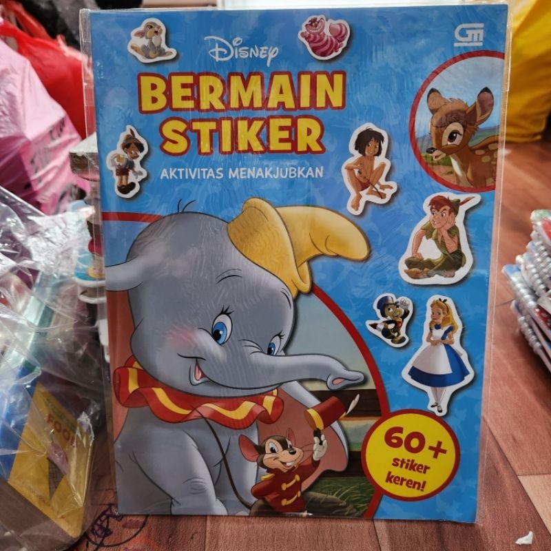 Jual Buku bermain sticker/activity book disney | Shopee Indonesia
