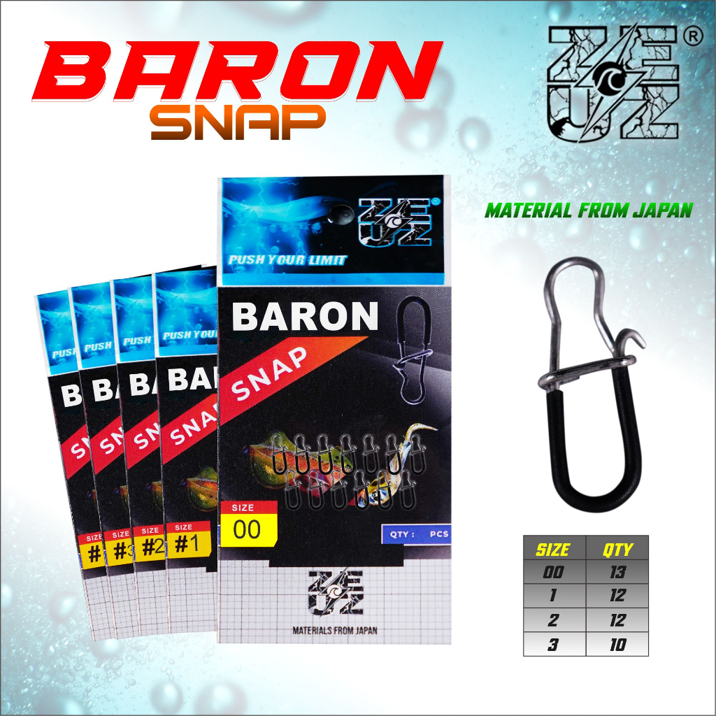 Jual EXTRA BONUS | ZEUZ BARON SNAP MATERIAL FROM JAPAN | Shopee Indonesia