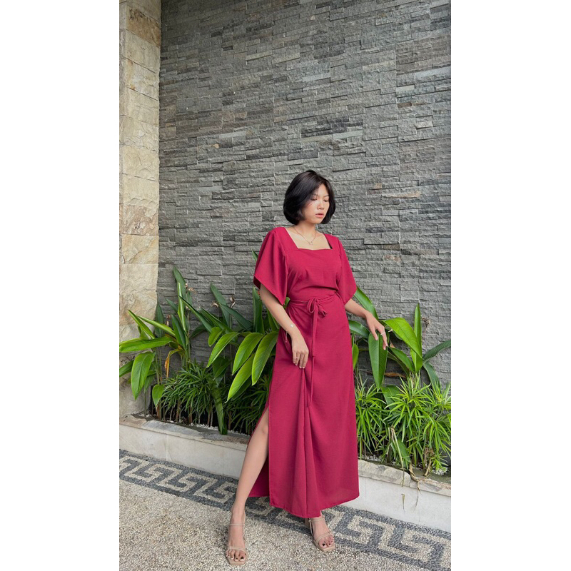 Jual Jesica long dress daster wanita oz~A.187 | Shopee Indonesia