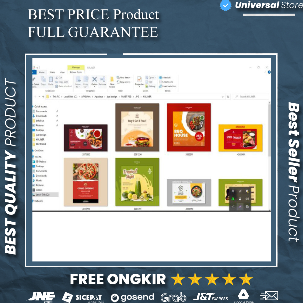 Jual Koleksi Template Premium Desain Undangan Digital Cetak Format CDR ...