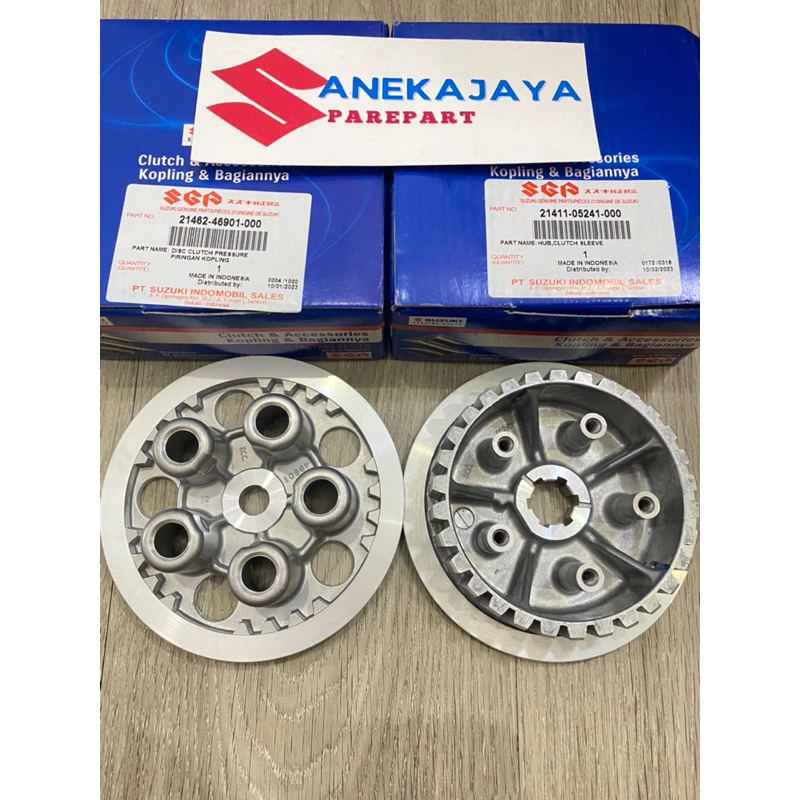 Jual RUMAH KAMPAS KOPLING KAKI 5 PLUS LAWAN KAKI 5 SATRIA FU KARBU ASLI SUZUKI 21411-05241 ...