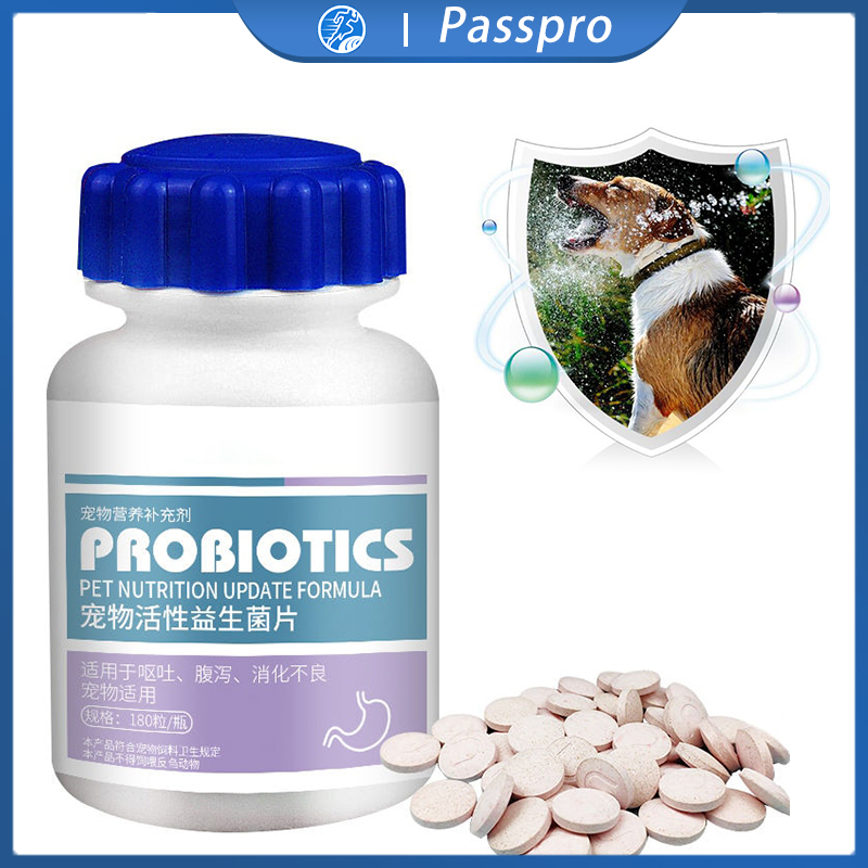 Jual Borammy Pet Active Probiotics 180 Tablets For Dogs And Cats Pica ...